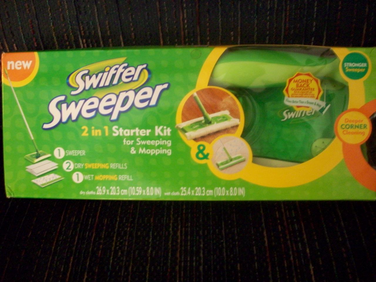 My New Swiffer Sweeper | Healthy Home Blog